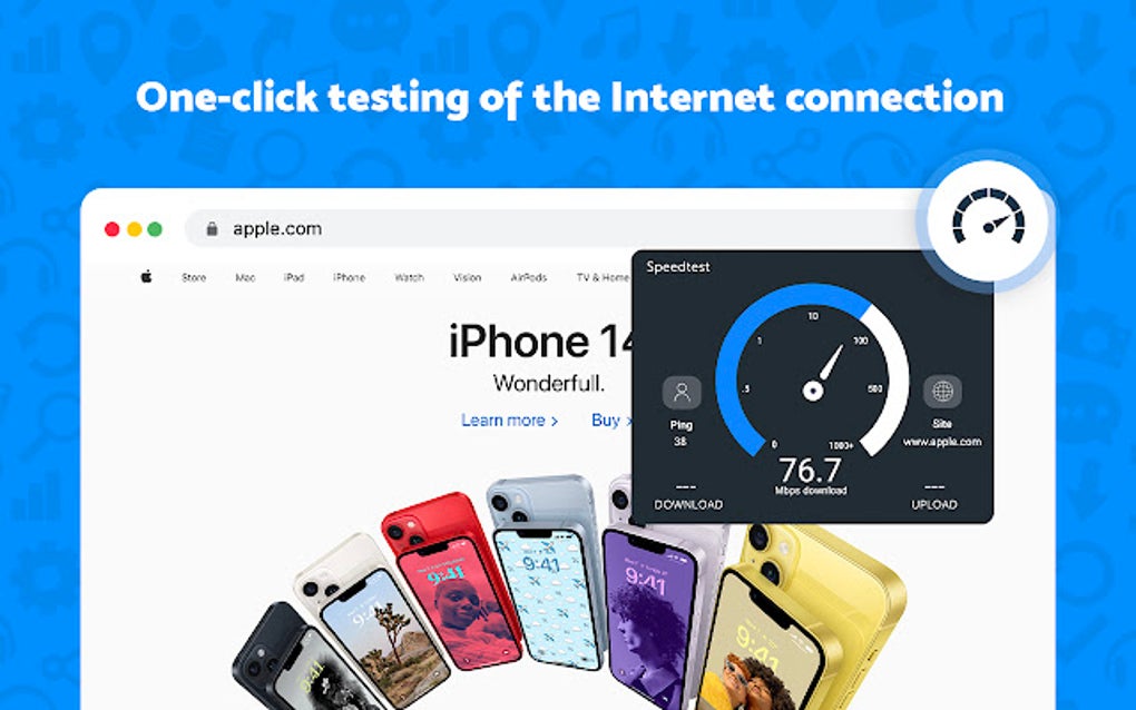 Speed Test for Chrome - WiFi speedtest para Google Chrome - Extensión ...