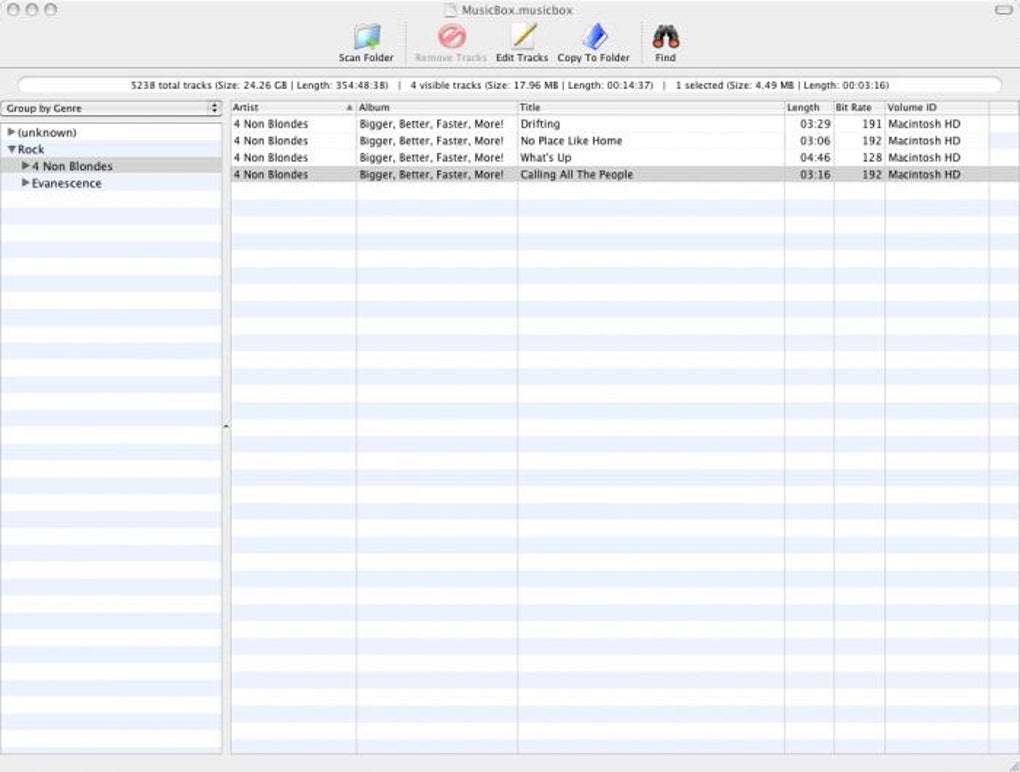 MusicBox for Mac - Download