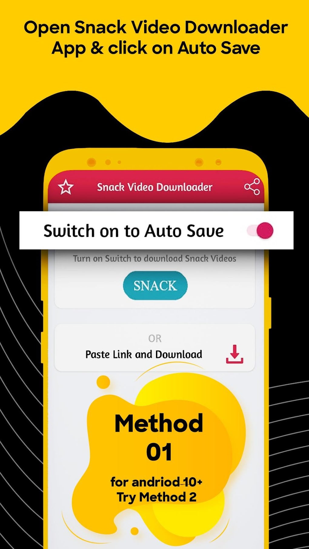 Video Downloader for Snack without watermark for Android - Download