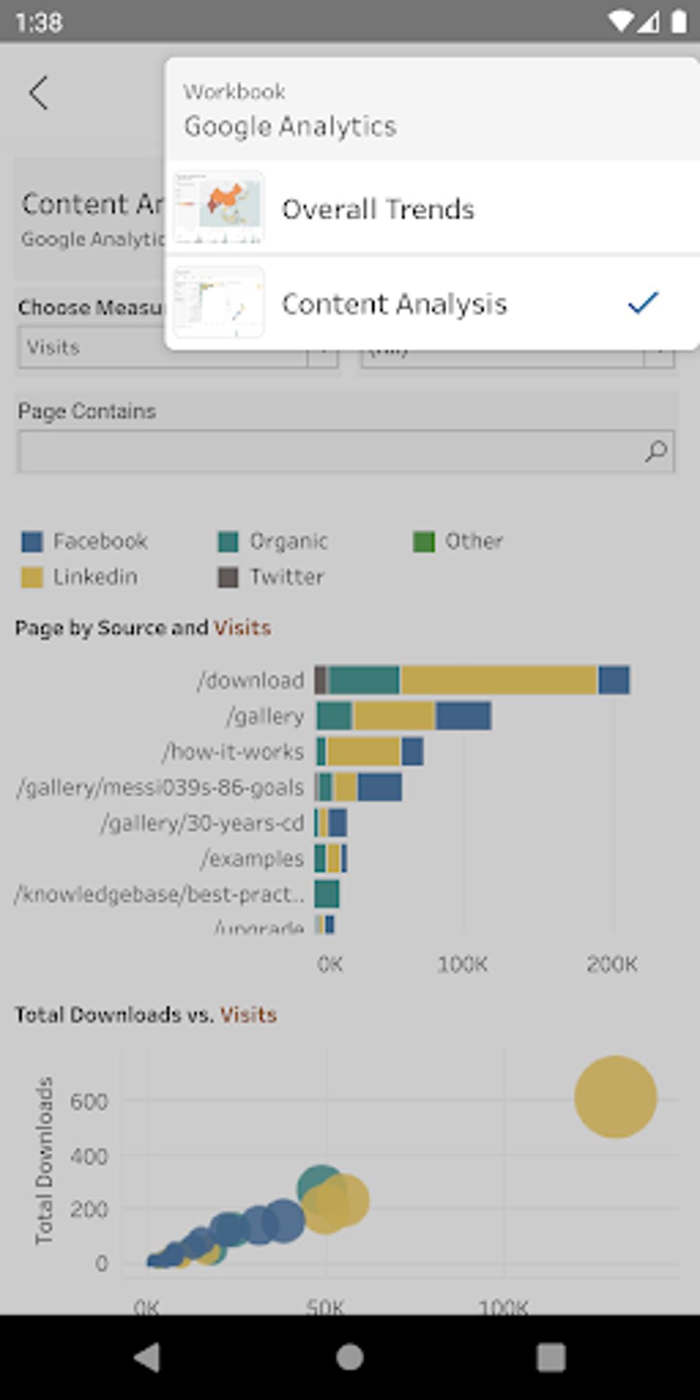 Tableau Mobile para Android - Descargar