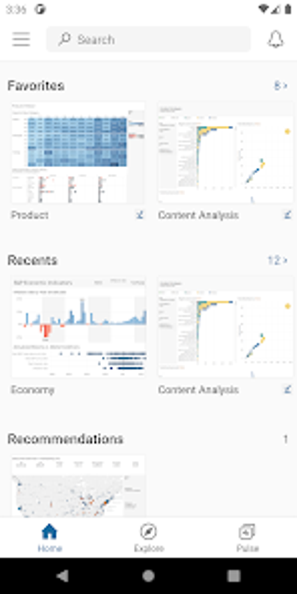 Tableau Mobile สำหรับ Android - ดาวน์โหลด
