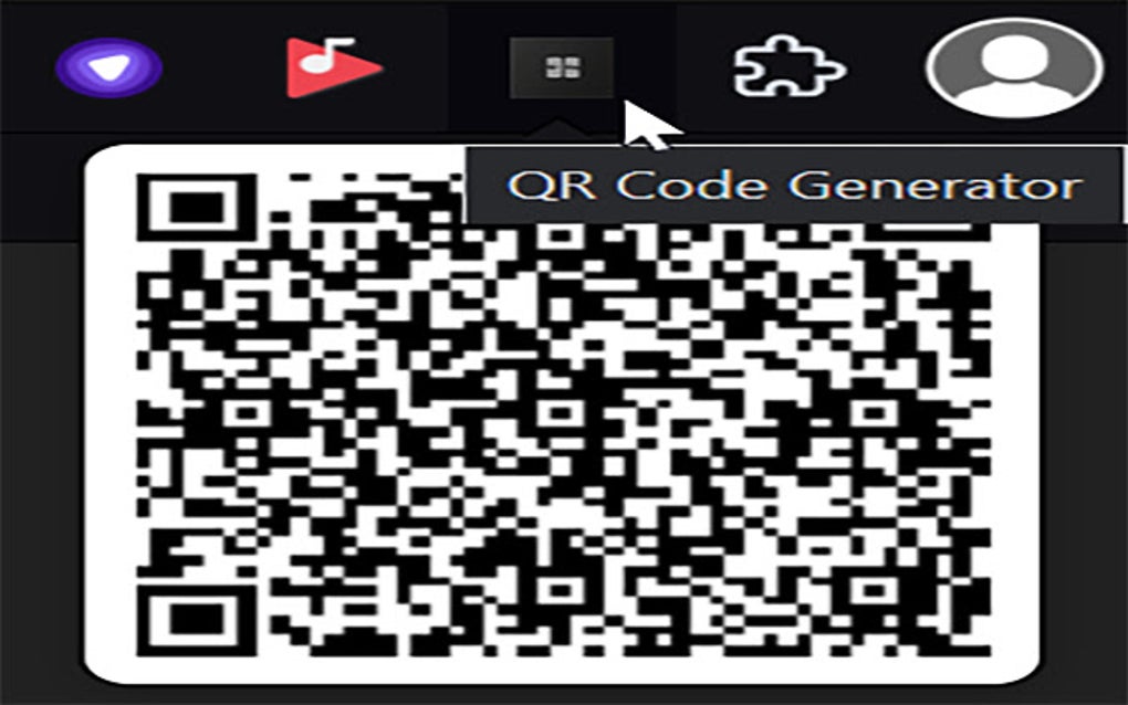 QR Code Generator Google Chrome 용 - 확장 프로그램 다운로드