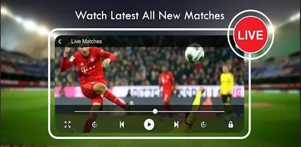 Football live Tv Euro HD App pour Android - Télécharger