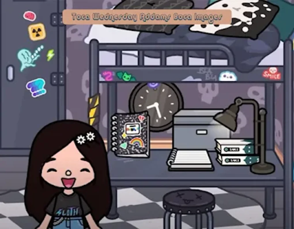 Toca Wednesday Addams Boca HD for Android - Download