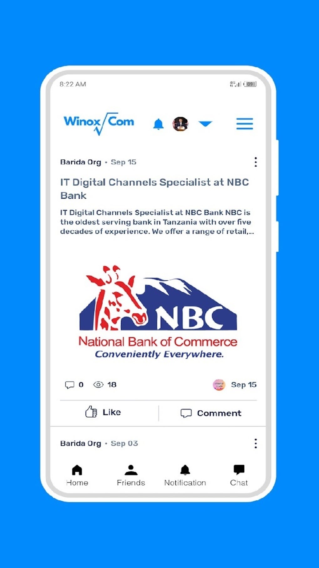 Android için Winox Com APK - İndir