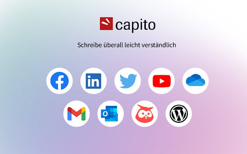 capito - Just write para Google Chrome - Extensión Descargar