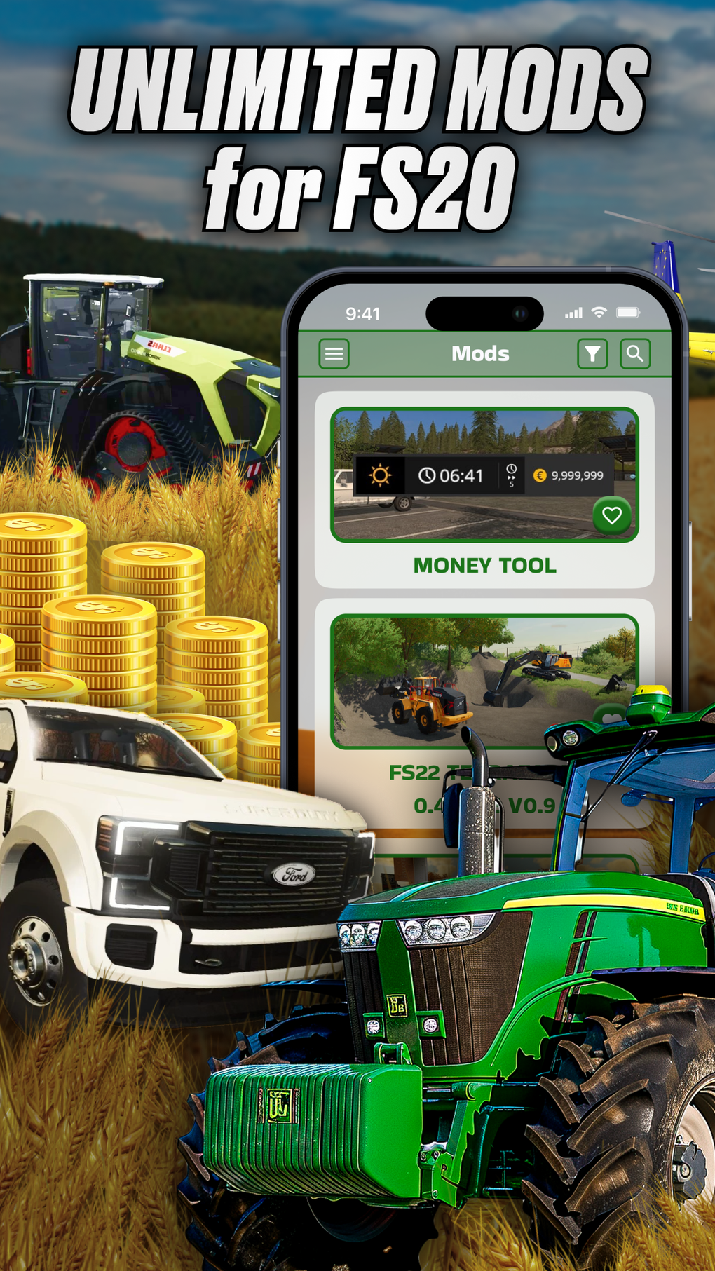 iPhone 용 Mods for Farming Simulator 20 - 다운로드
