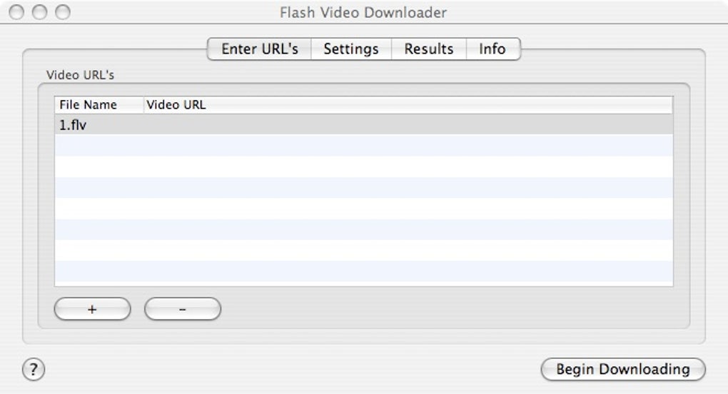 Flash Video Downloader para Mac - Descargar