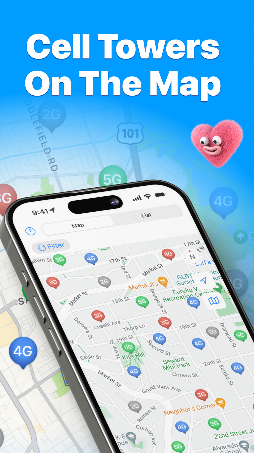 Cell Tower Locator 5G Finder para iPhone - Descargar