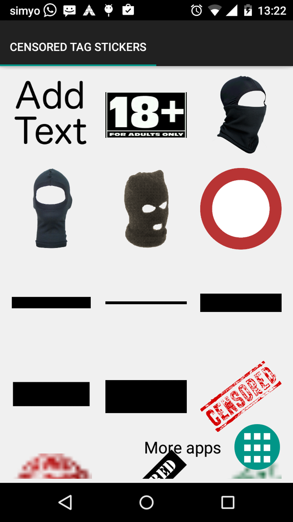 Censored tags stickers APK for Android - Download