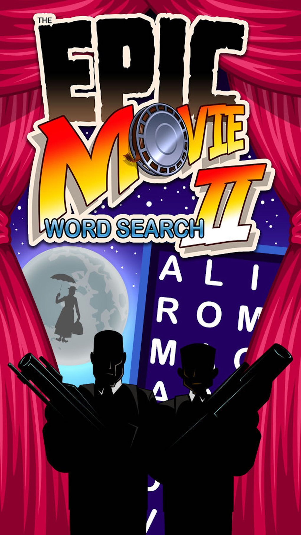 Epic Movie Word Search II - big wordsearch sequel для iPhone — Скачать