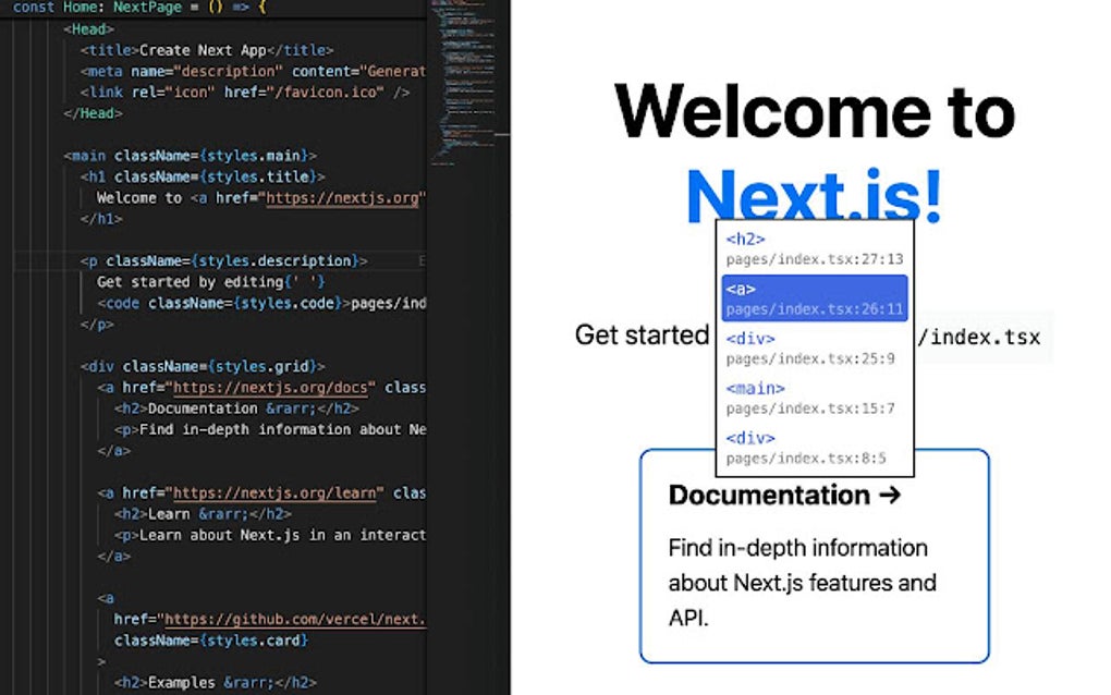 Click To Component Google Chrome 용 - 확장 프로그램 다운로드