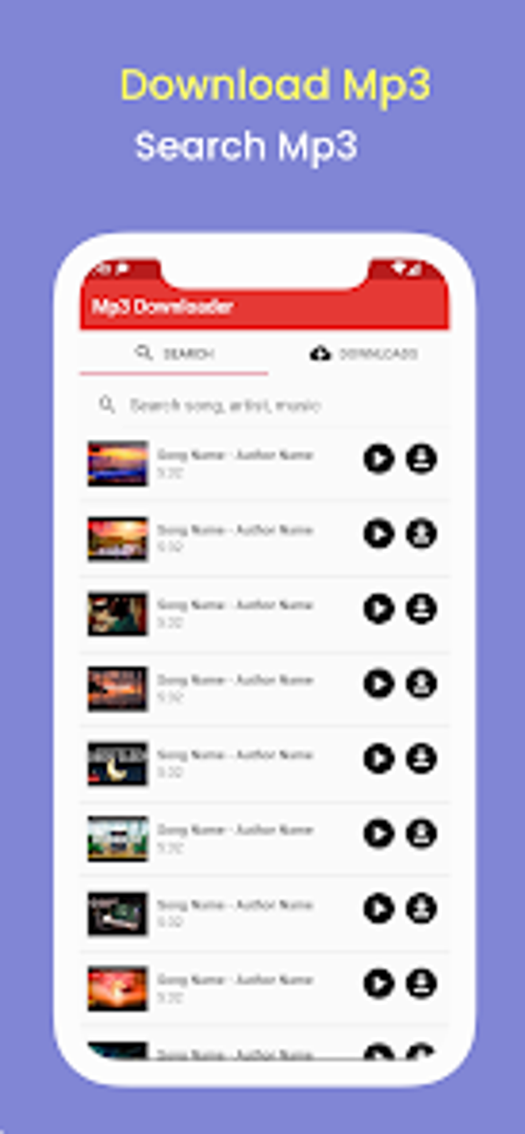 Mp3 Download Music Downloader para Android - Descargar