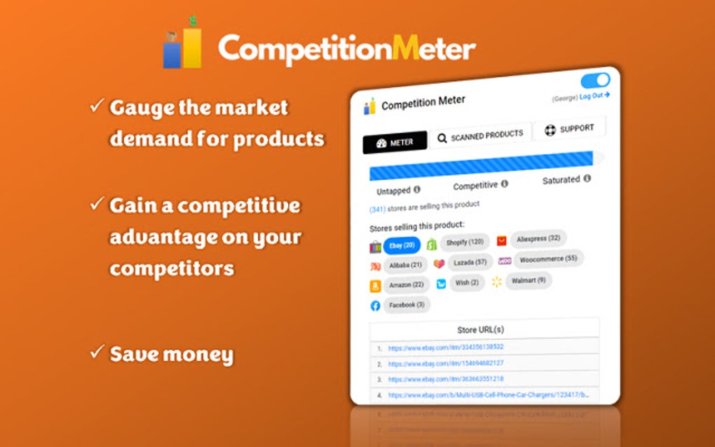 Competition Meter for Google Chrome - Extension Download