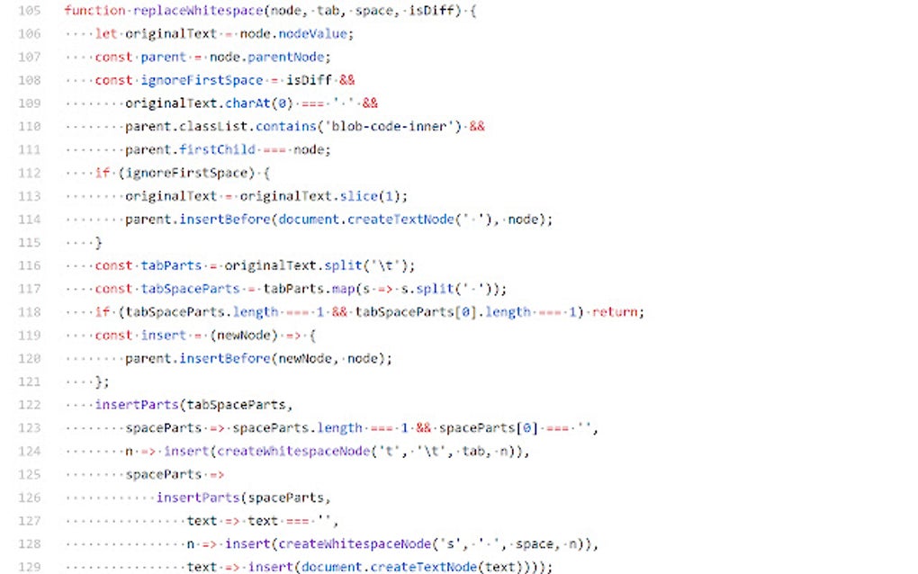 Render Whitespace on GitHub per Google Chrome - Estensione Download