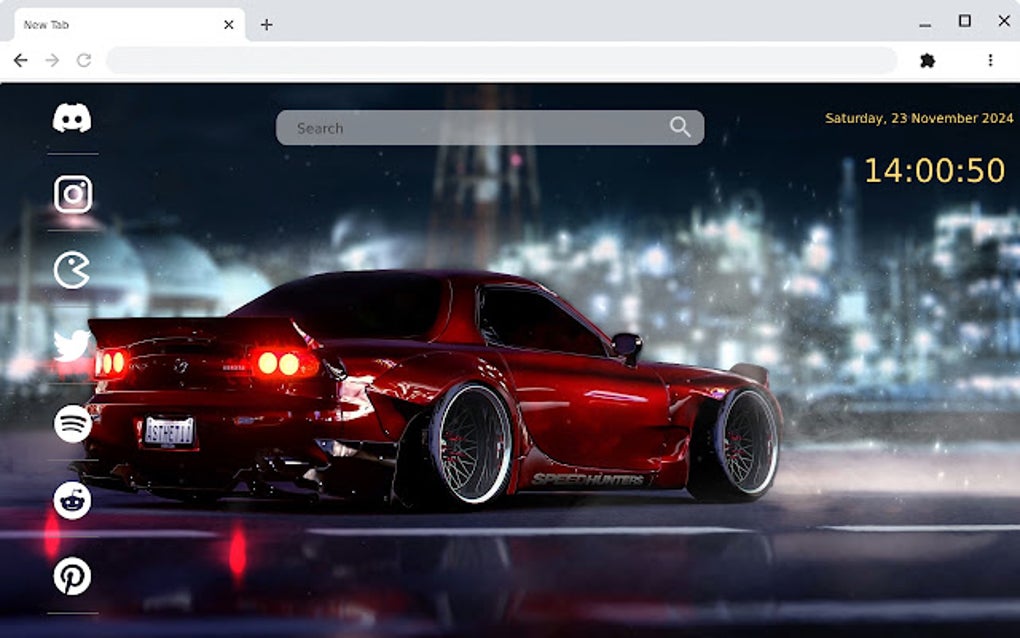 Mazda RX-7 Live Wallpaper Google Chrome 용 - 확장 프로그램 다운로드