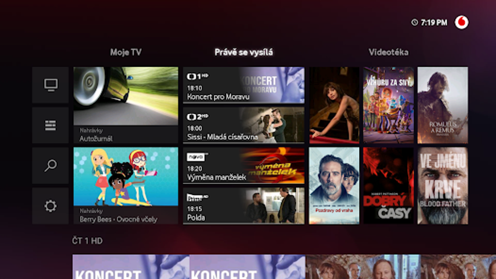 Vodafone TV CZ para Android - Descargar