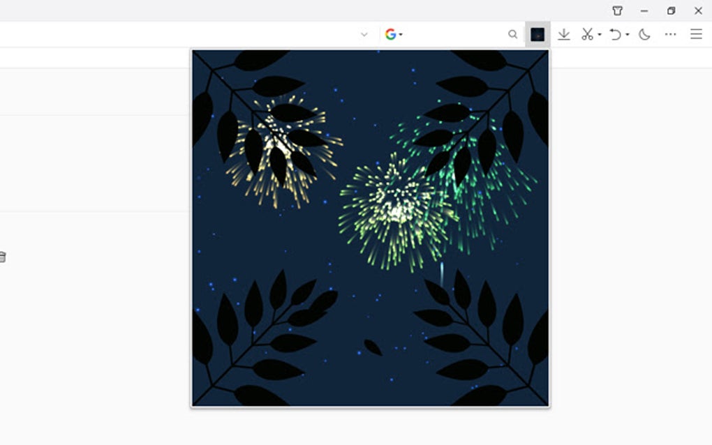Leaf fireworks for Google Chrome - Extension Download