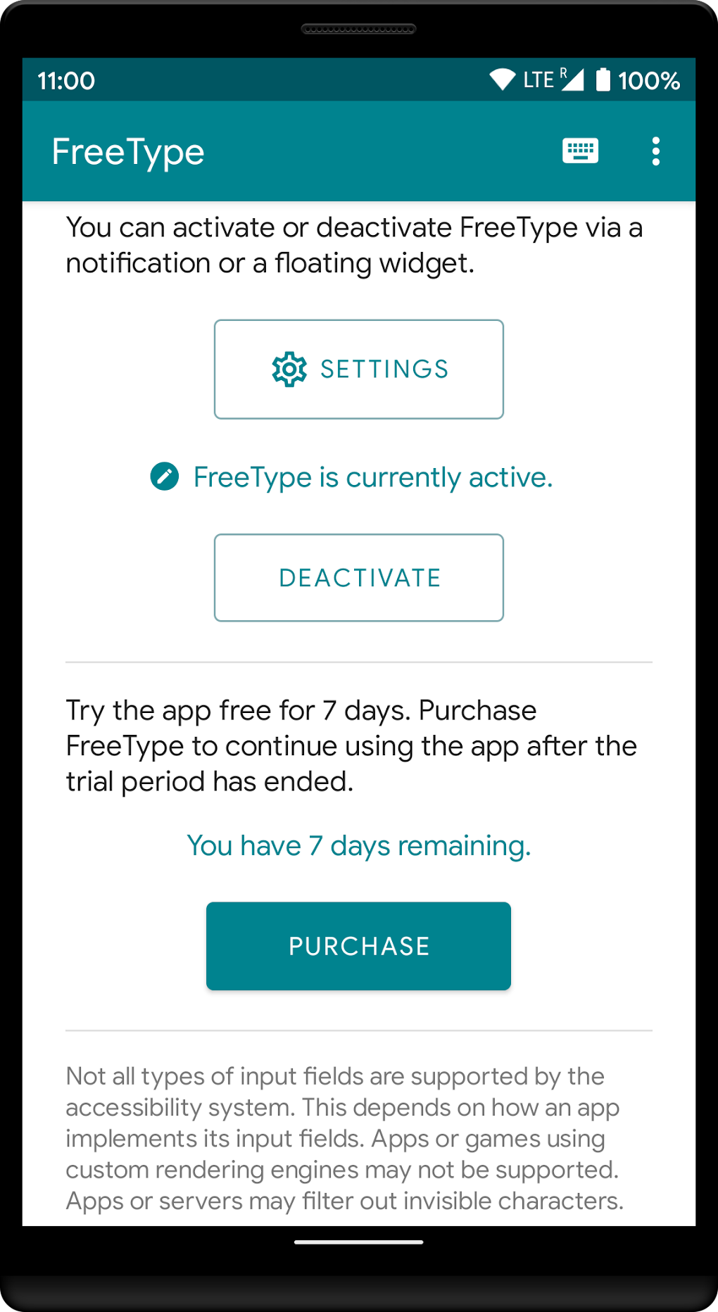 FreeType - Bypass text filters for Android - Download