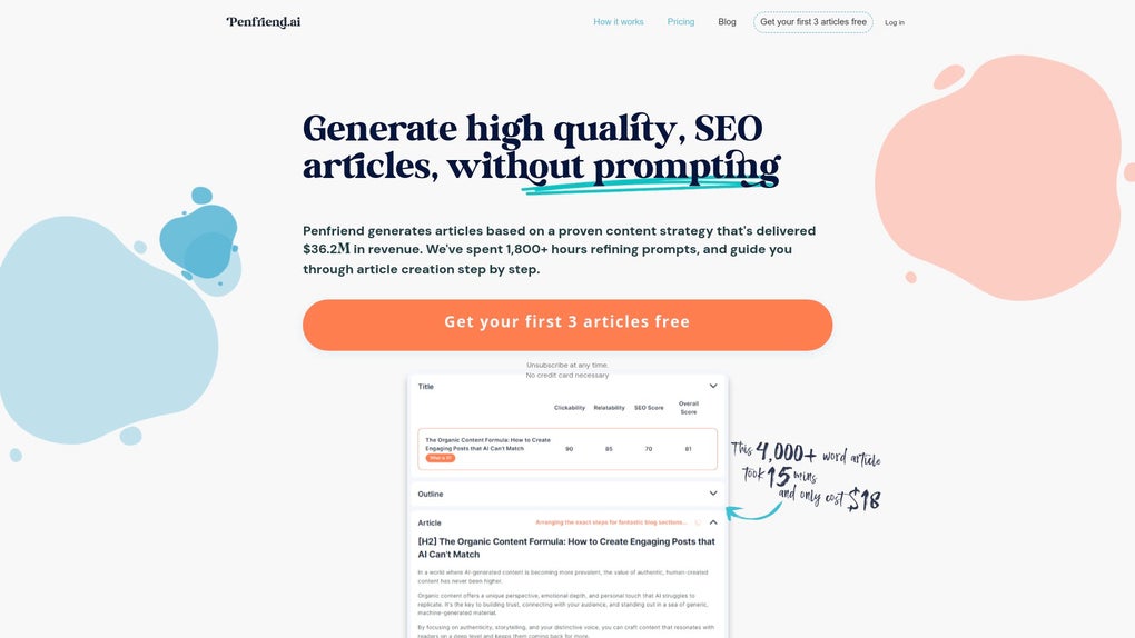 Penfriend สำหรับ AI การตลาด: รีวิว, คุณสมบัติและการใช้งาน