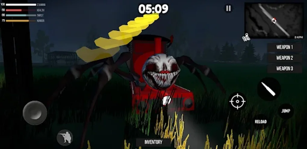 Horror Spider Train Escape for Android - Download