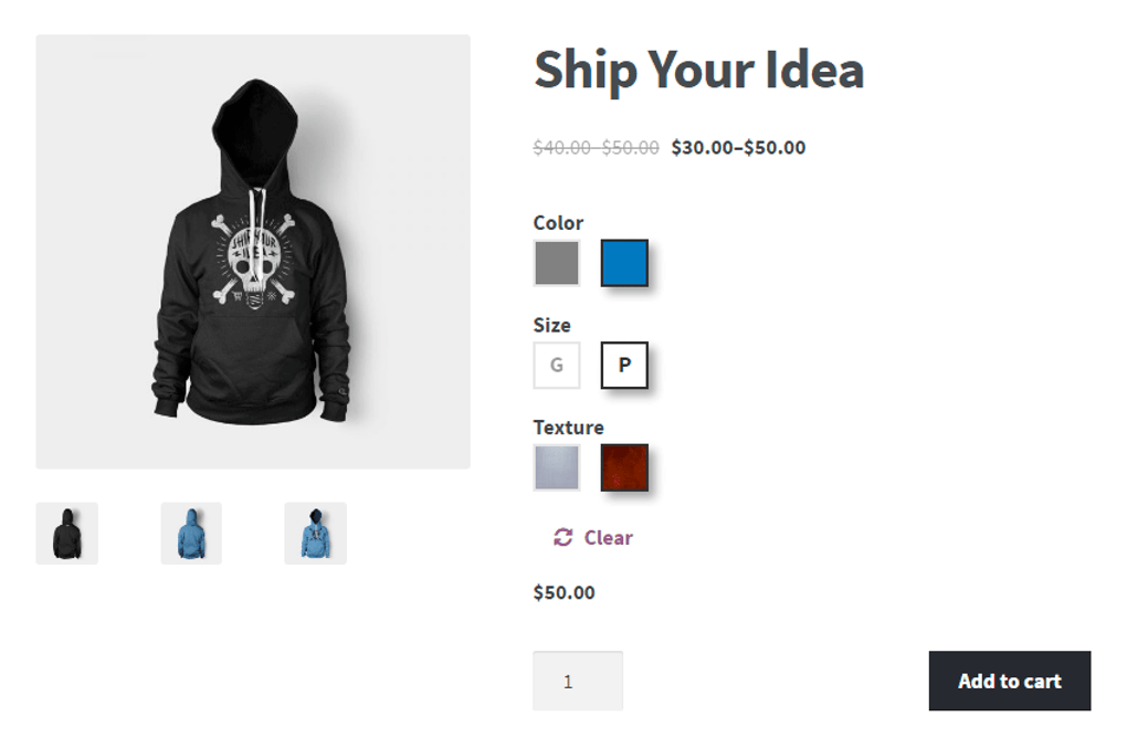 Variation Swatches For Woocommerce Color Amp Image Swatches Per Wordpress Download