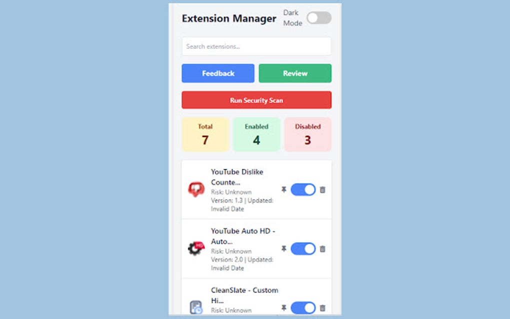 Smart Extension Manager: ExtensionMaster para Google Chrome - Extensión ...