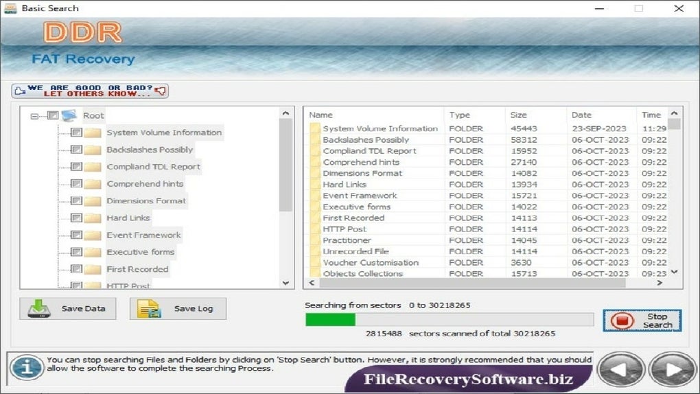 Fat File Recovery Program - Download