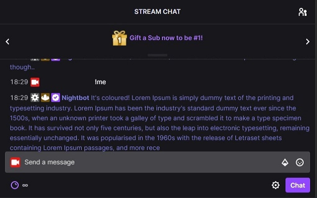 Twitch Colour Me Chat para Google Chrome - Extensão Download