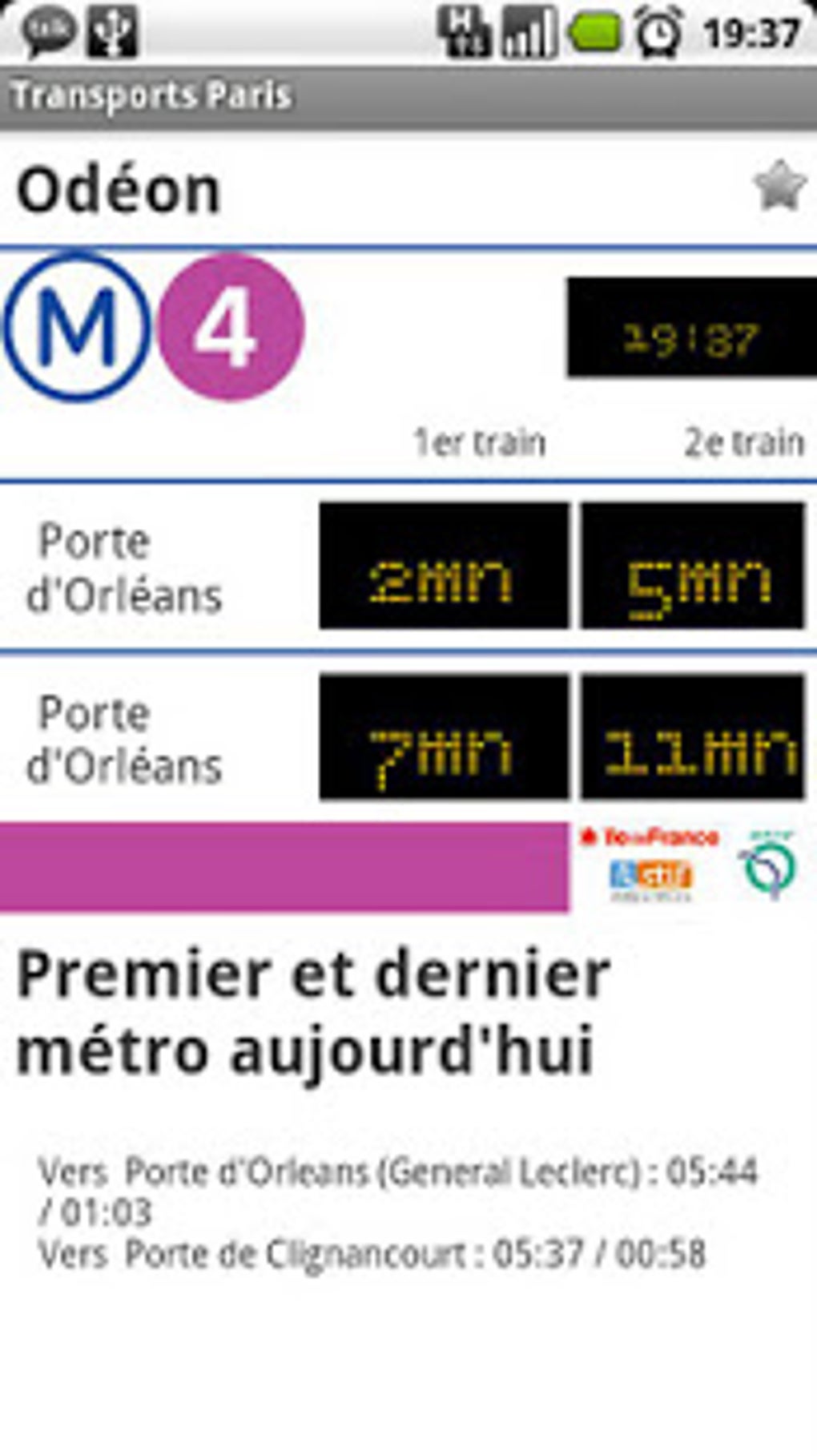 Android 용 Paris Transports APK - 다운로드