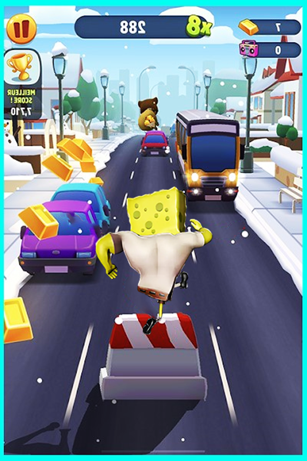 Léponge Runner Game 3D for Android - Download