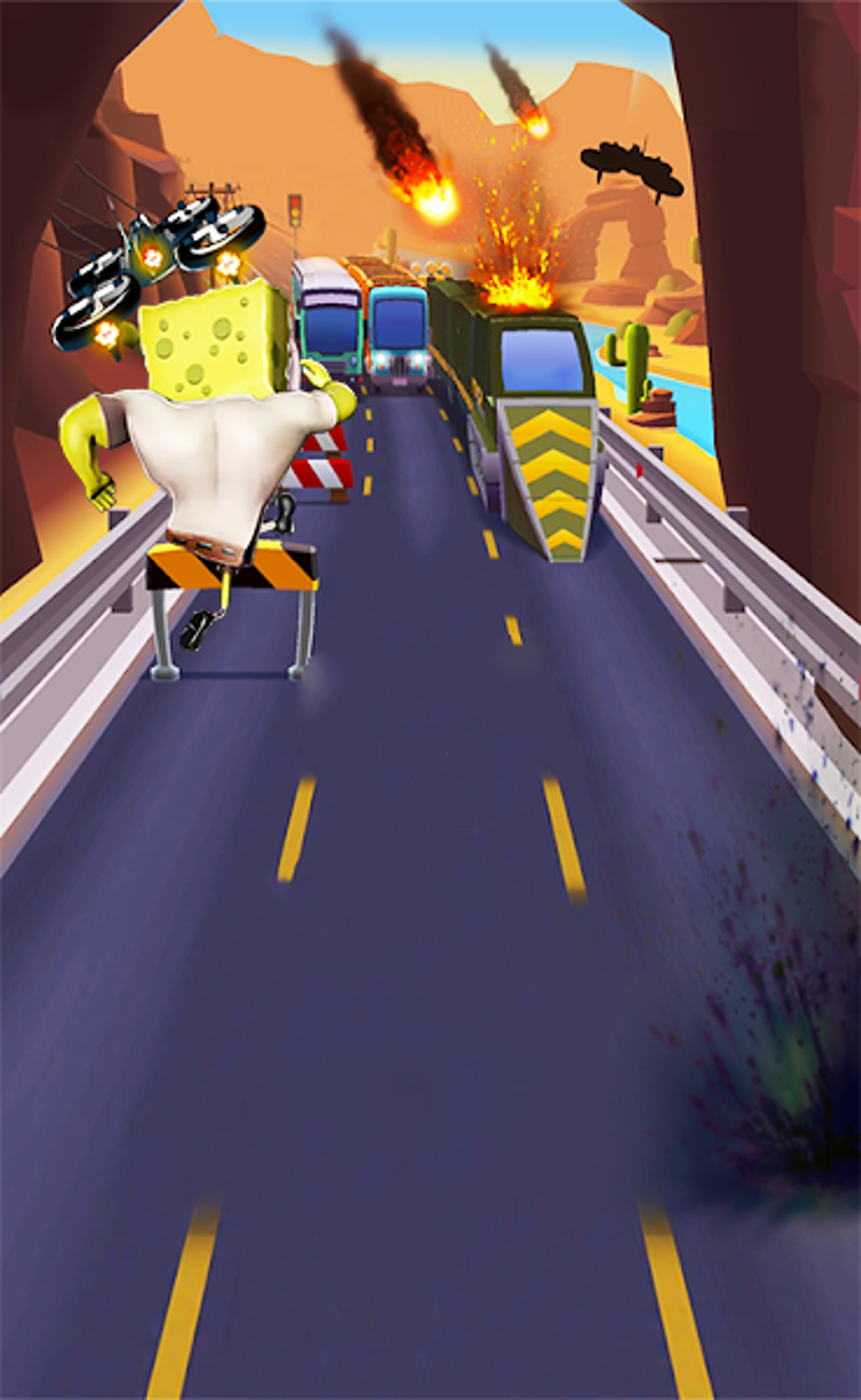 Léponge Runner Game 3D for Android - Download
