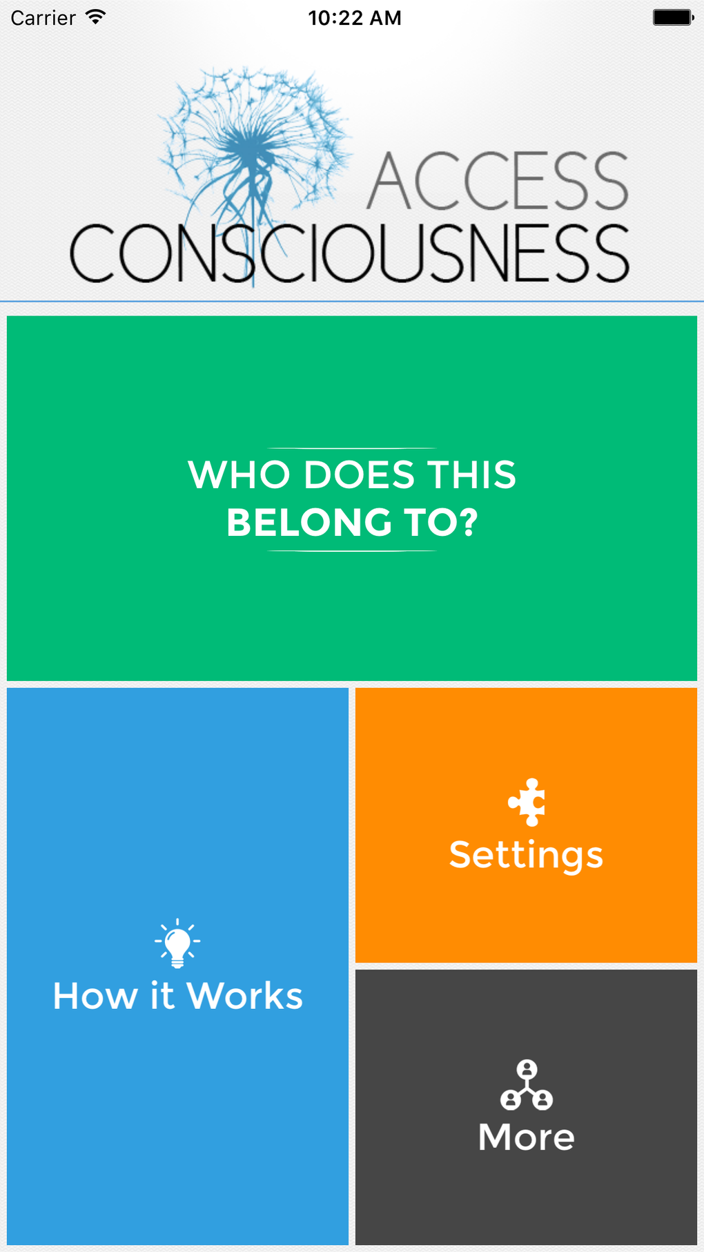 Access Consciousness for iPhone - Download