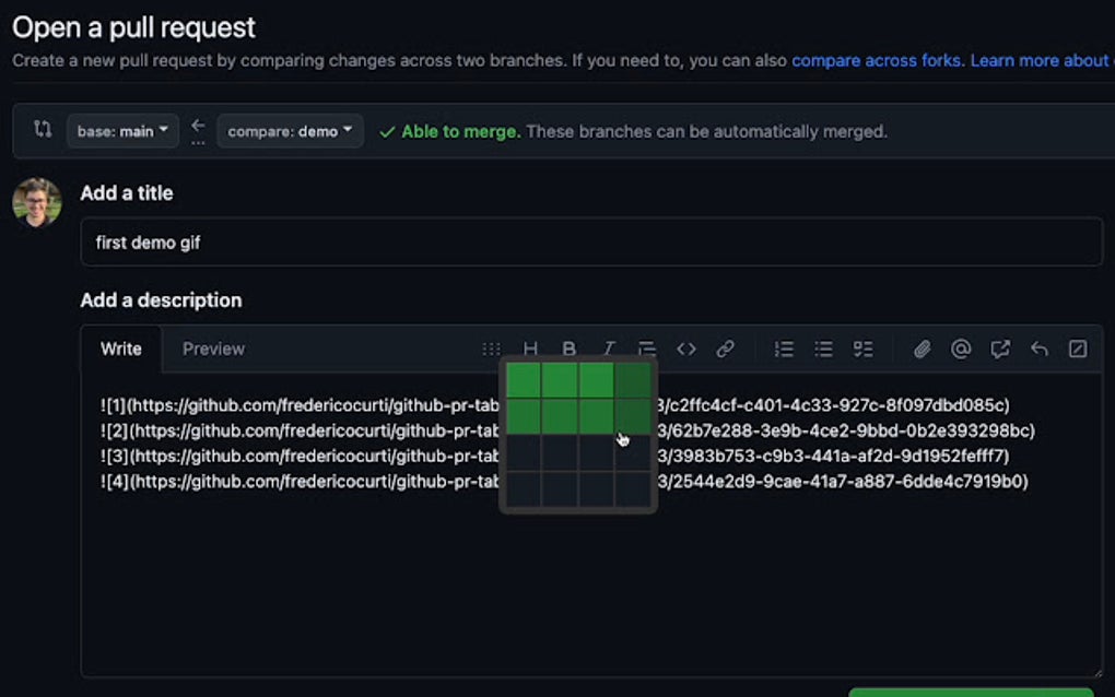 Github PR Tables for Google Chrome - Extension Download Github PR Tables for Google Chrome - Extension Download