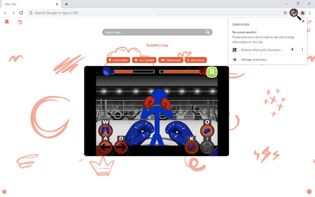 Stickman Boxing Ko Champion Game New Tab para Google Chrome - Extensión ...