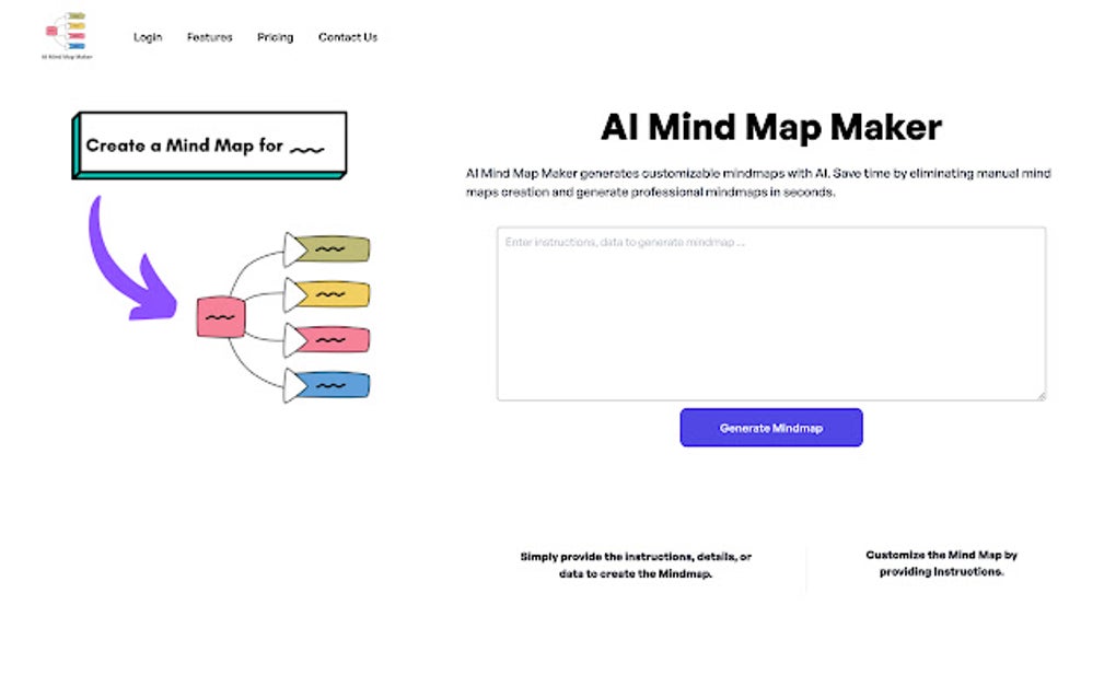 AI Mind Map Maker Google Chrome için - Eklenti İndir