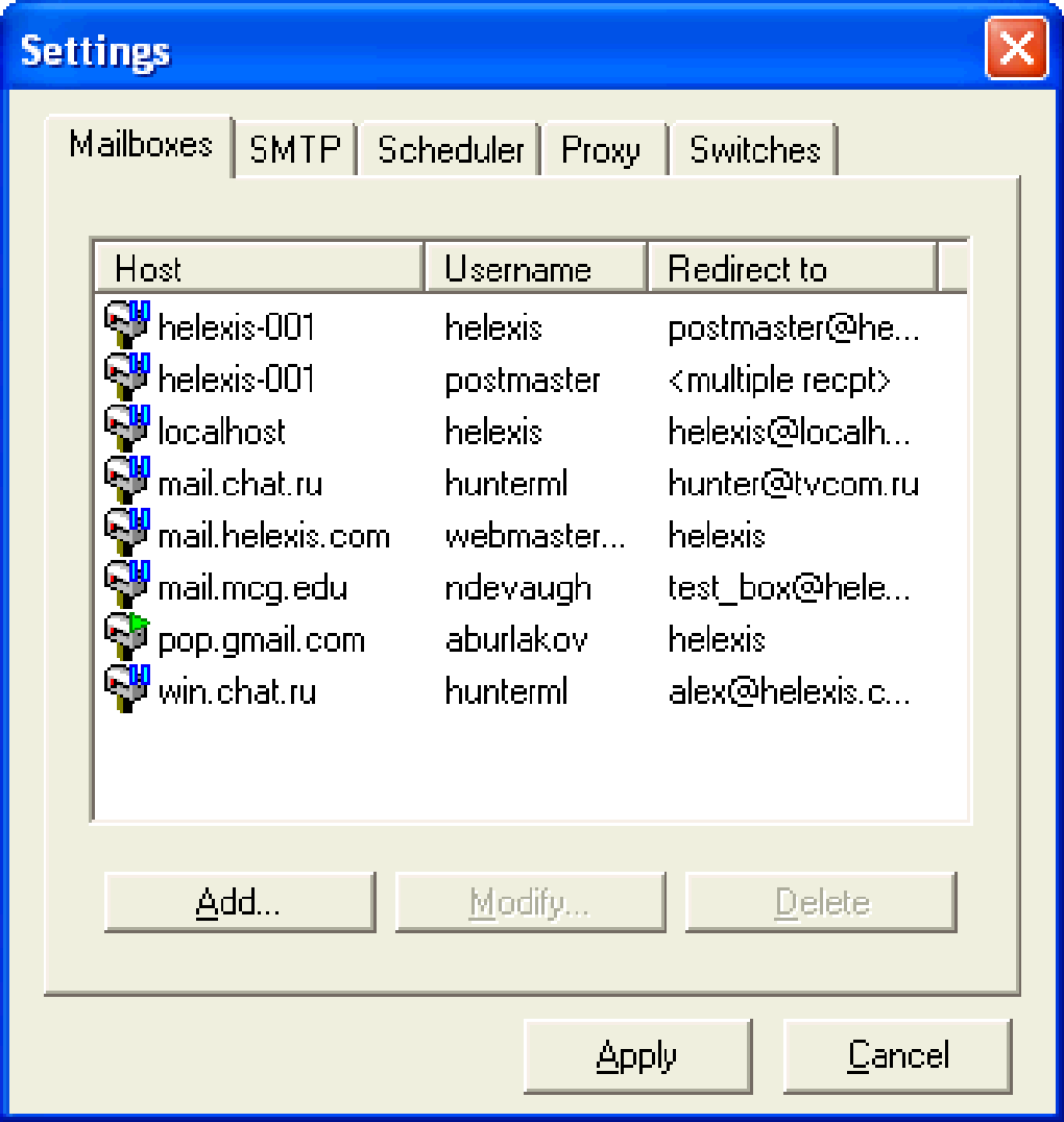 Mail Redirect - Download