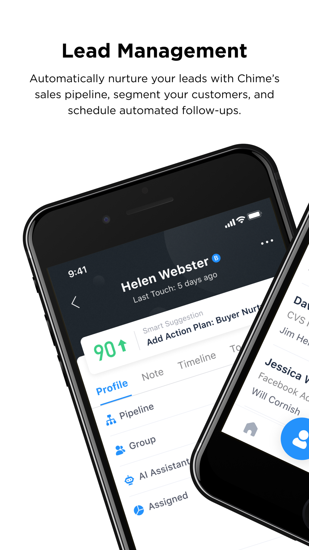 Chime Real Estate CRM for iPhone - Download