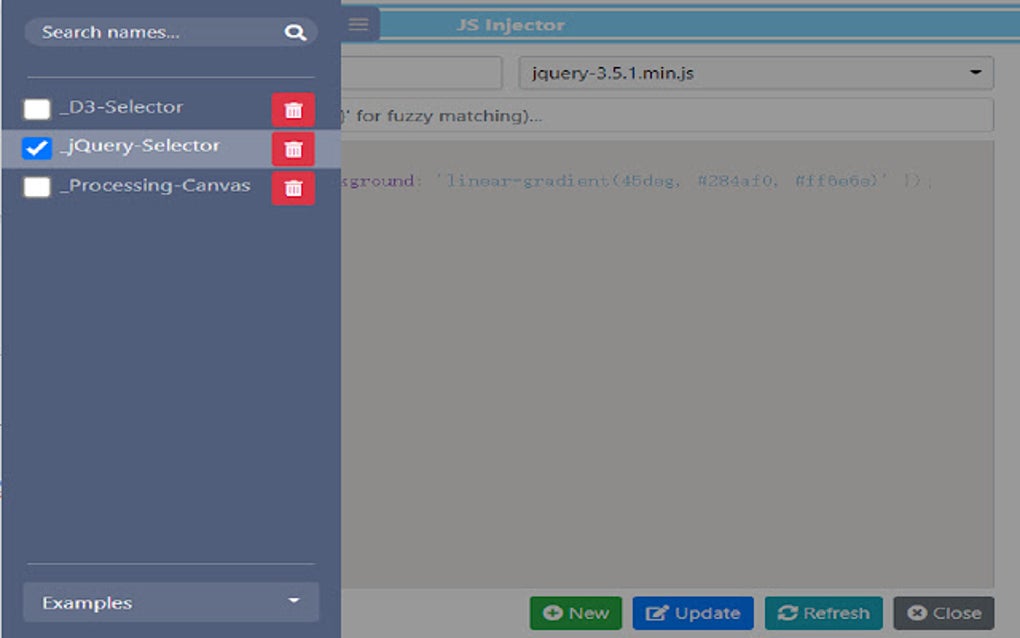 JS Injector สำหรับ Google Chrome - ส่วนขยาย ดาวน์โหลด