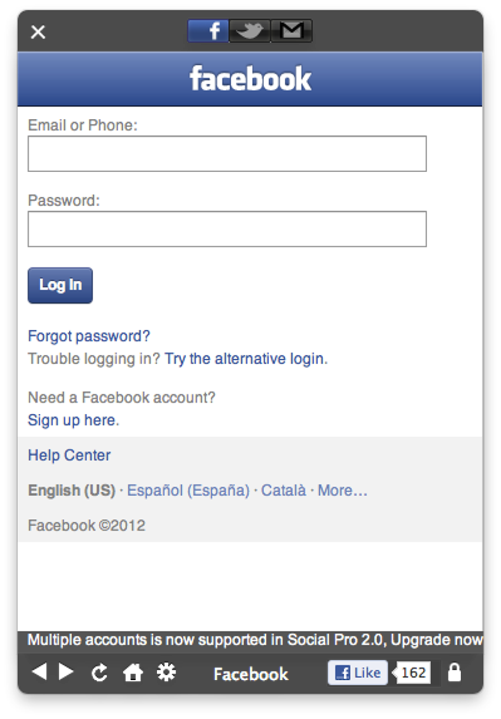 Social Lite para Mac - Descargar