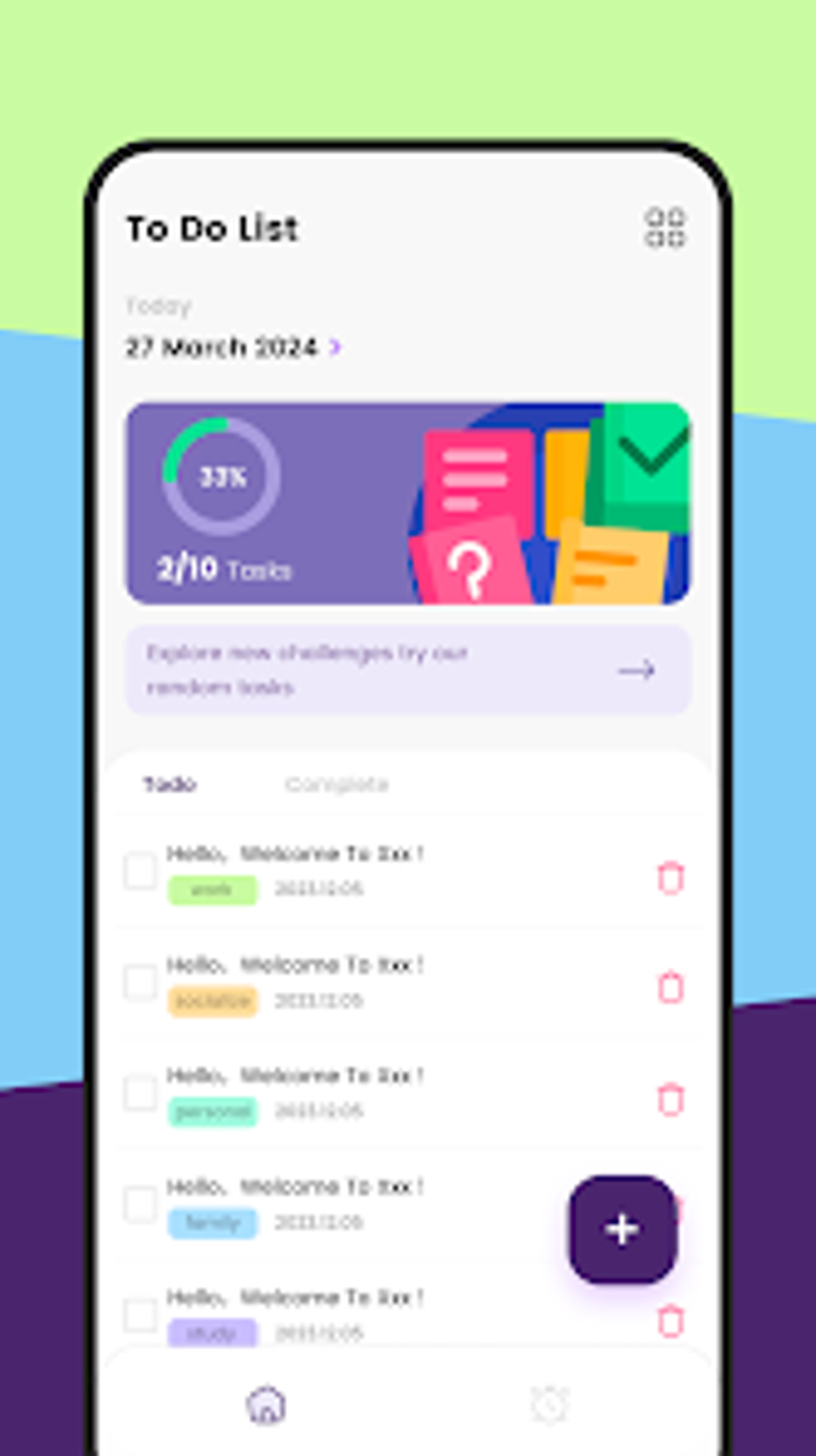 Task tracker - to do list para Android - Descargar