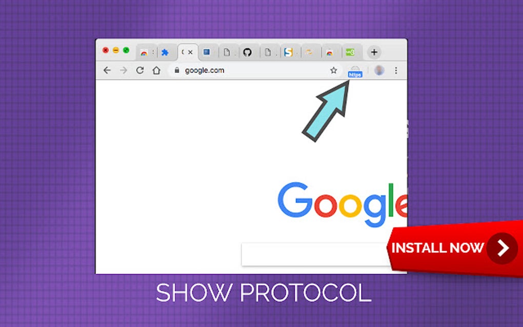 Show protocol of address pour Google Chrome - Extension Télécharger