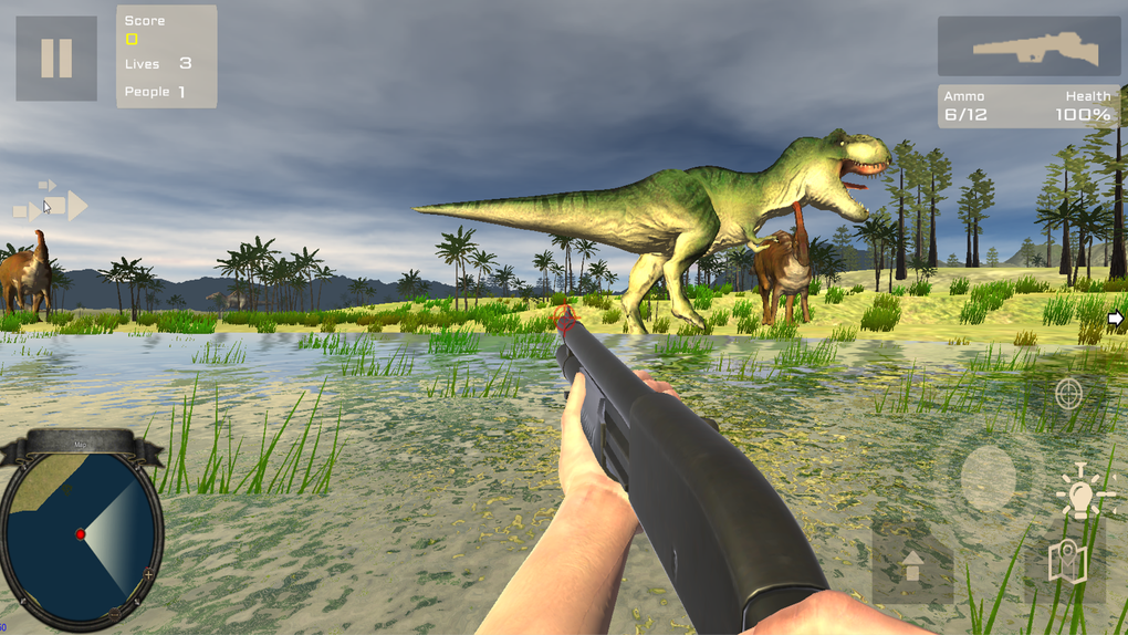 Dinosaur Hunting Patrol 3D for iPhone - Download