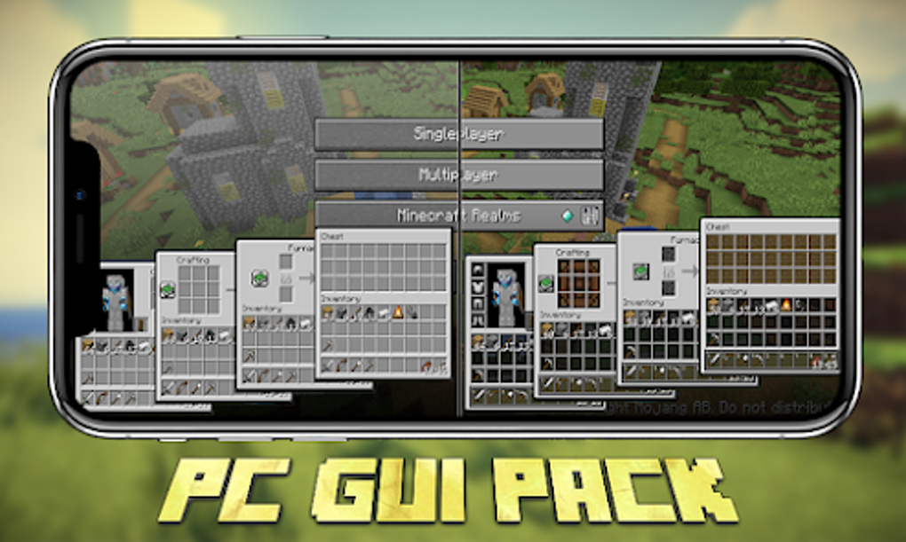 PC GUI Pack for Minecraft PE pour Android - Télécharger