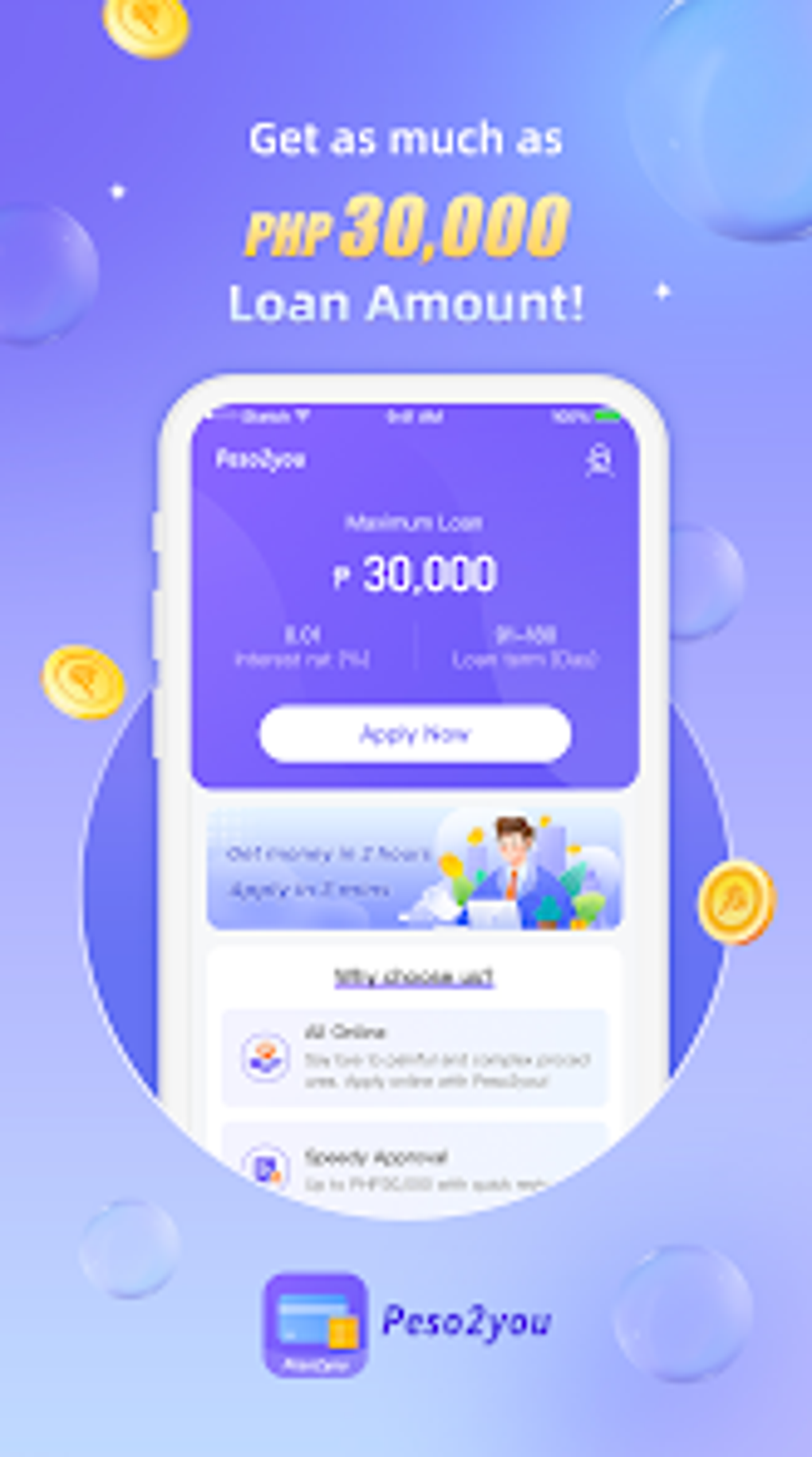 Peso2you Easy Pera Installment for Android - Download