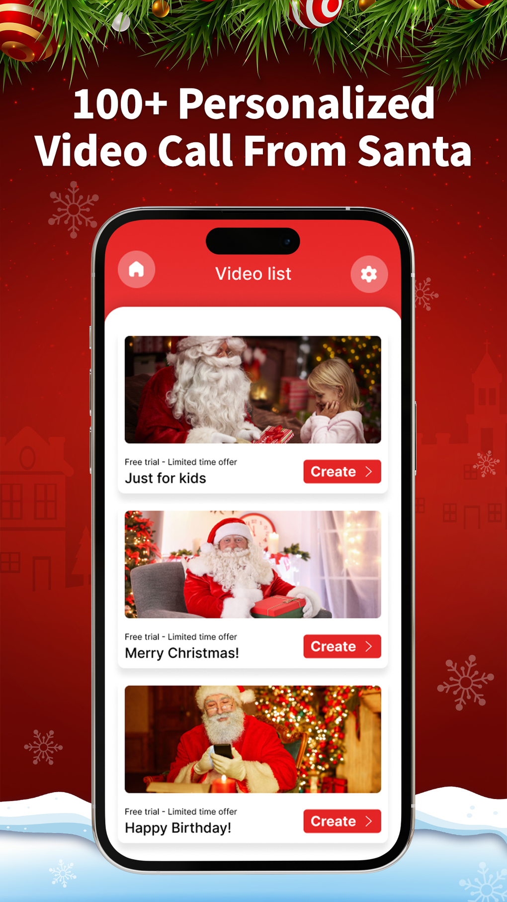 Personalized Santa Video Calls für iPhone - Download