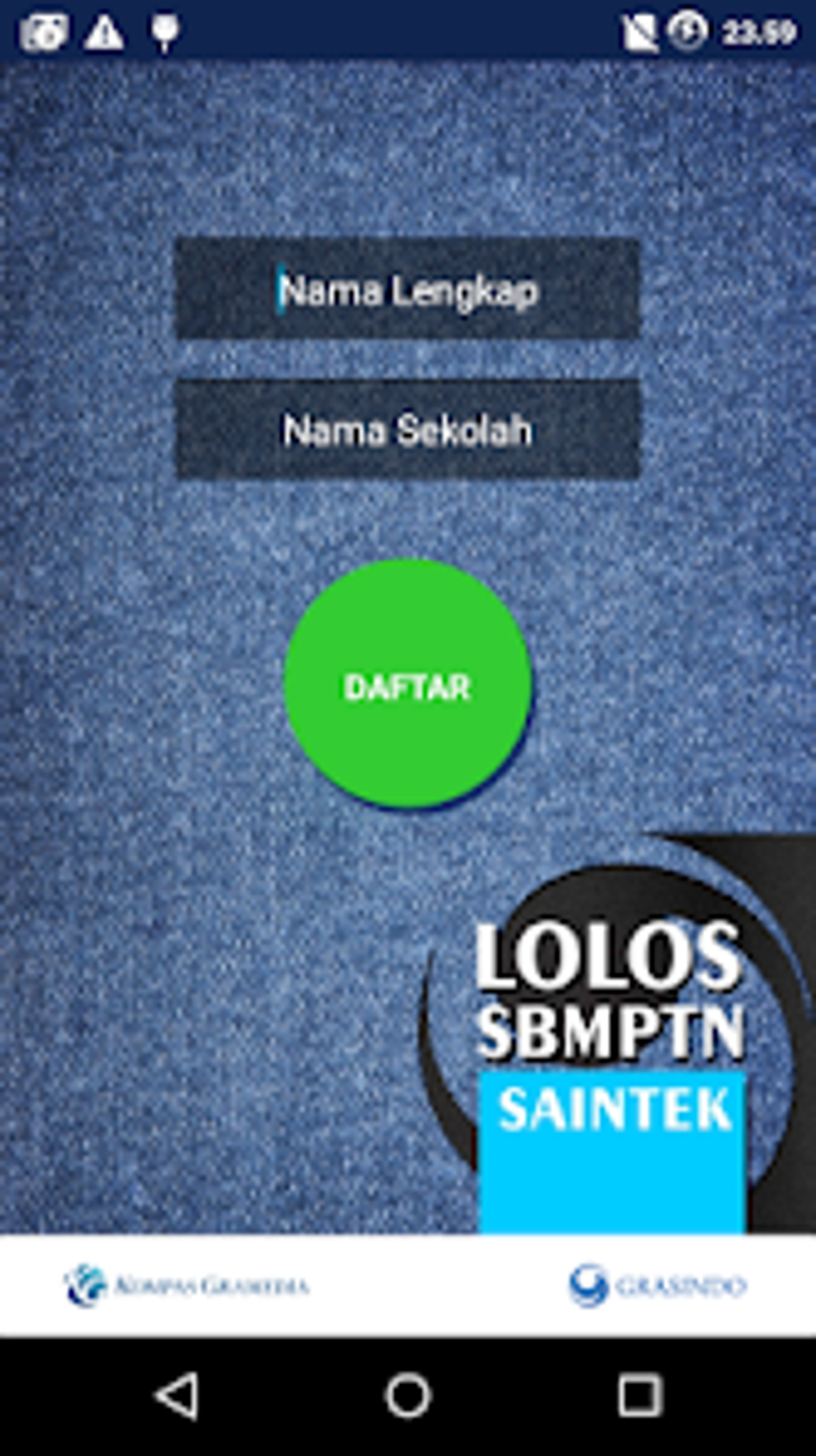 Grasindo Lolos SBMPTN Saintek for Android - Download