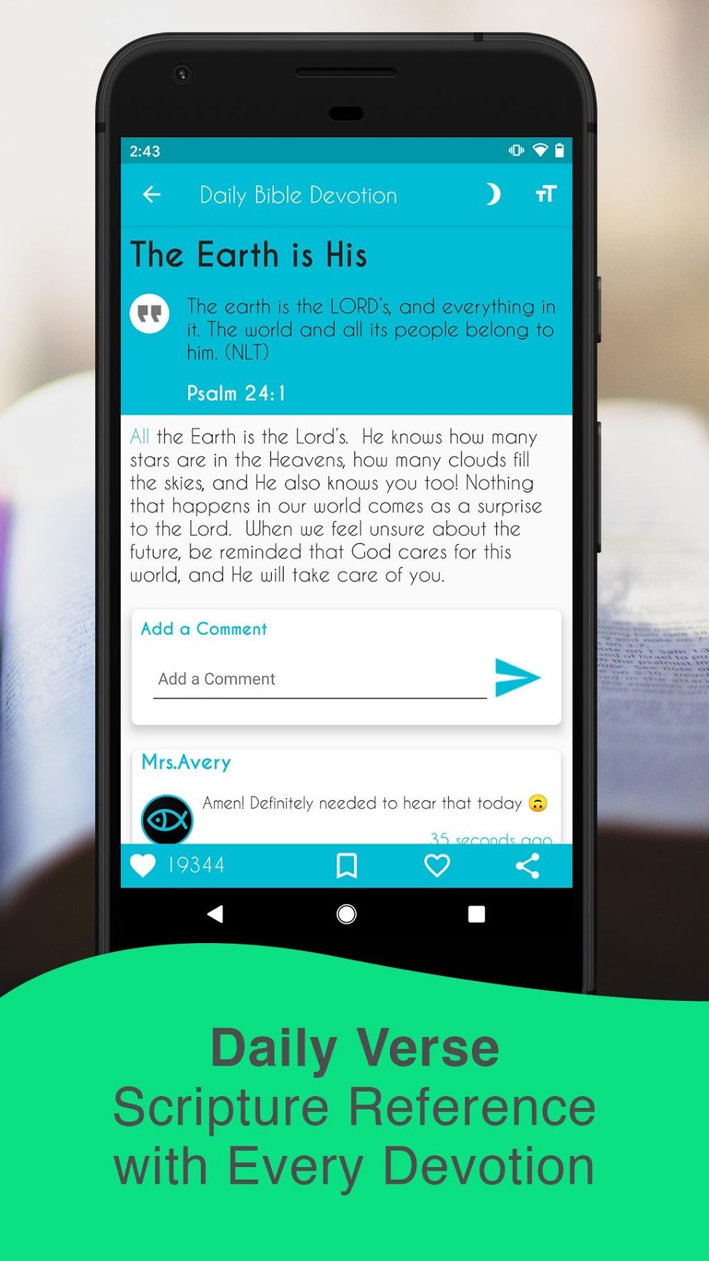 Daily Bible Devotion Para Android Descargar Daily Bible Devotion Para Android Descargar