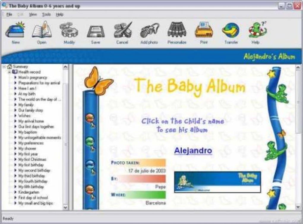 The Baby Album - Descargar