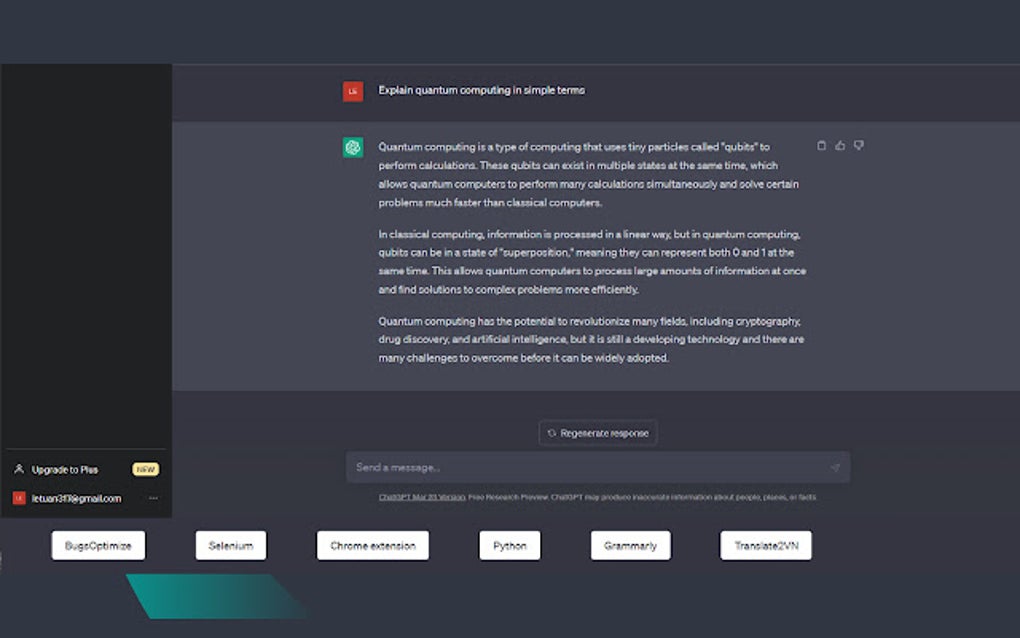 ChatGPT Helper for Google Chrome - Extension Download